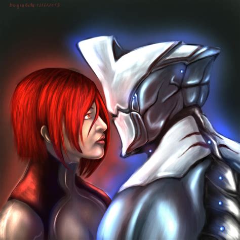 Warframe Fan Art Tenno True Self By Bogialata On Deviantart