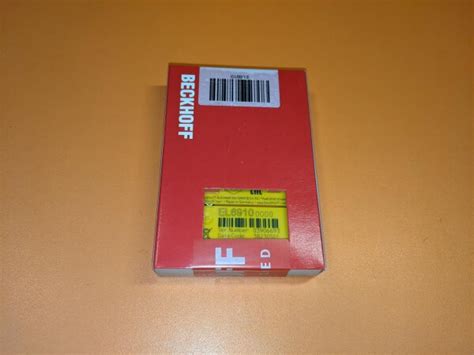 Beckhoff El6910 Twinsafe Logic Profisafe Master And Slave Support 19900