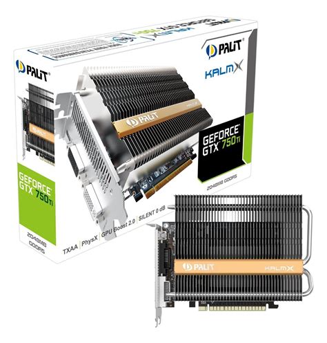 Дискретная видеокарта nVidia GeForce GT 750 Ti 2GB GDDR5