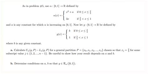 As in problem use α R defined by Chegg