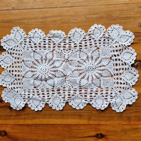 Rectangle Doily Etsy Australia