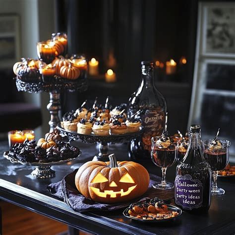 Spooky Soiree Themed Snacks Drinks And Setups For The Ultimate
