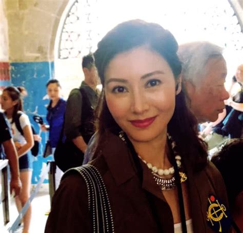 48岁李嘉欣陪儿子参观美术馆 露苹果肌少女感十足 搜狐大视野 搜狐新闻