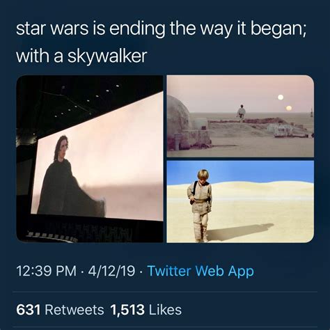 Star Wars Episode Ix Is Titled The Rise Of Skywalker” This Is A Subtle