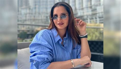 Indian Tennis Star Sania Mirza Rocks A Casual Look