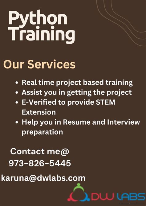 Karuna Sri On Linkedin Training And Placement On Python Reach Me For