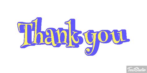 Thank You Sentence Animated  Logo Designs