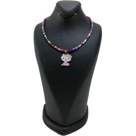 خرید و قیمت گردنبند بچه گانه مدل کیتی ترب