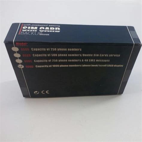 SIM Card Backup Mobile Phones Gadgets Mobile Gadget Accessories Other Mobile Gadget