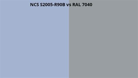 Ncs Index S2005 R90b Omzetten Naar Ral 7040 Ral Kleuren
