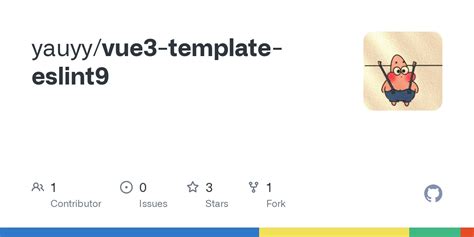 Github Yauyyvue3 Template Eslint9
