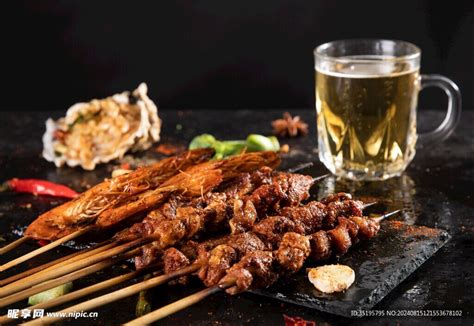 烧烤摄影图传统美食餐饮美食摄影图库昵图网