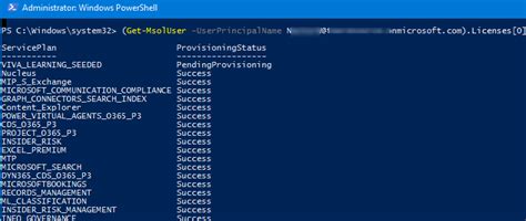 Visualización De Los Detalles De La Cuenta De Usuario De Microsoft 365