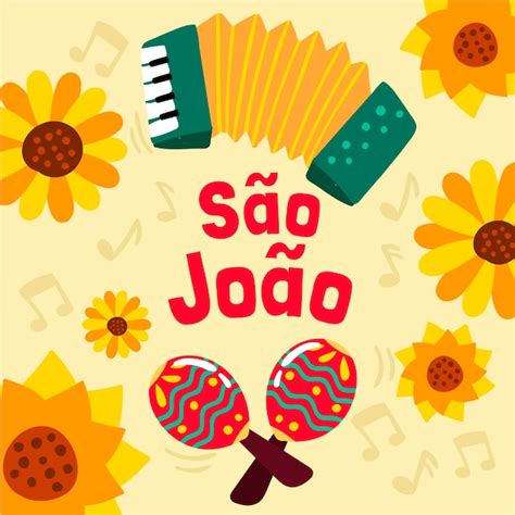 Free Vector Hand Drawn Sao Joao Illustration