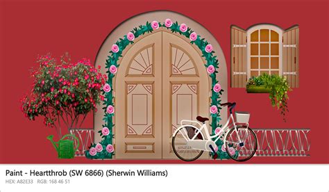 Sherwin Williams Heartthrob Sw 6866 Paint Color Codes Similar Paints