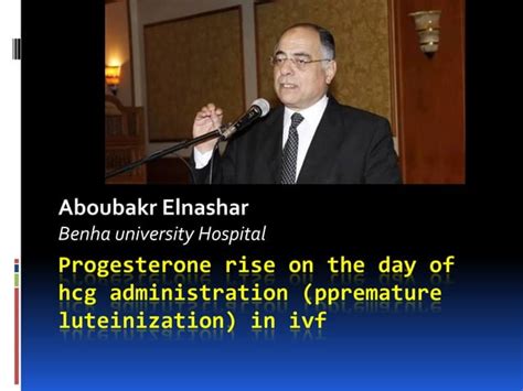 Progesterone Rise On The Day Of Hcg Administration Ppremature