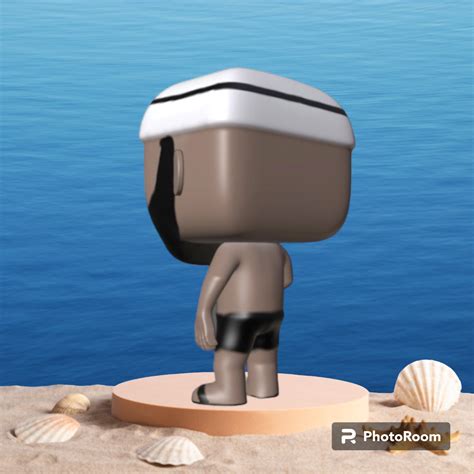 Descargar Archivo Stl Gratis Funko Nadador Con Mate 🧉・modelo Para La