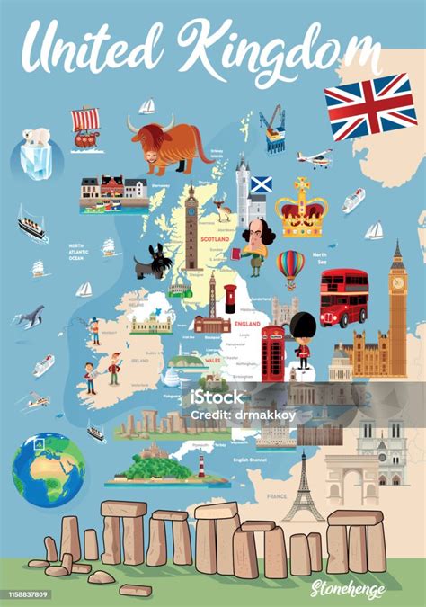 英國卡通地圖向量圖形及更多愛丁堡圖片 愛丁堡 曼徹斯特 英格蘭 伯明翰 英格蘭 Istock