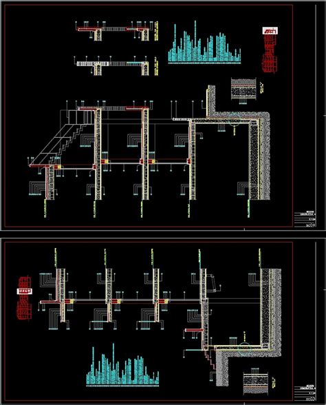 Constructive Section Dwg Section For Autocad • Designs Cad