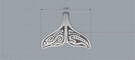 Tail Pendant 3d Print Model C13 3d Model 3d Printable Cgtrader