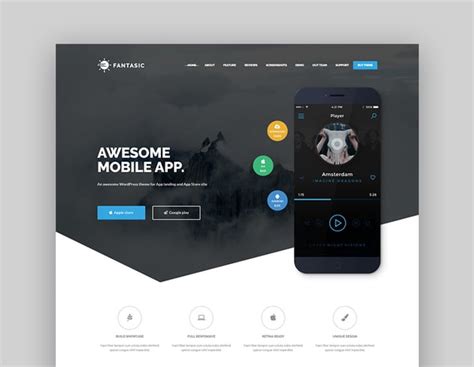 Html Mobile App Template