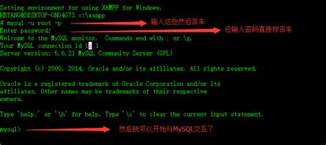 快速与mysql交互，使用xmapp打开mysql数据库，并用shell进行与mysql交互 何杨 博客园