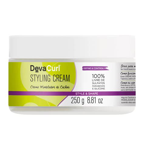 deva curl styling cream creme estilizador 250g
