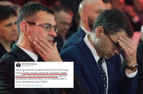 Michał Karnowski żyjemy Skromnie Nie Trzymamy Koni Za Granicą Donald Pl
