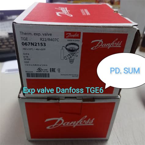 Jual Exp Valve Danfoss Tge6 Shopee Indonesia