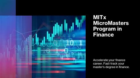 Mitx Micromasters Program In Finance Youtube