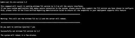 Tls 12 For On Premises Cisco Collaboration Deployments Cisco