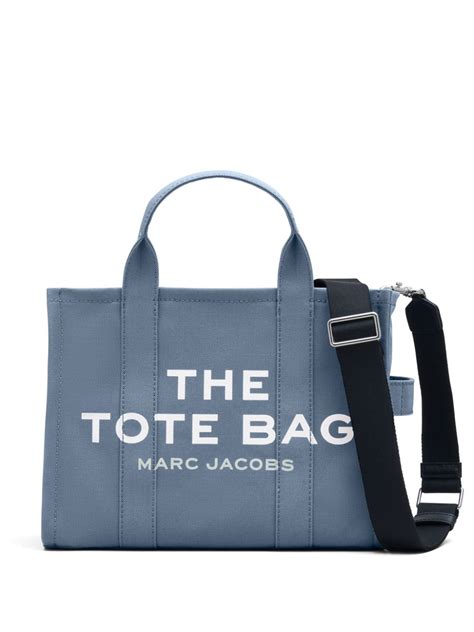 Marc Jacobs The Canvas Medium Tote Bag Blue Farfetch