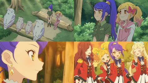 Candyrainbow On Twitter Mx アイカツスターズ 第12話 冒頭からみつばちのキスが可愛い ️ 有莉ちゃん先輩の
