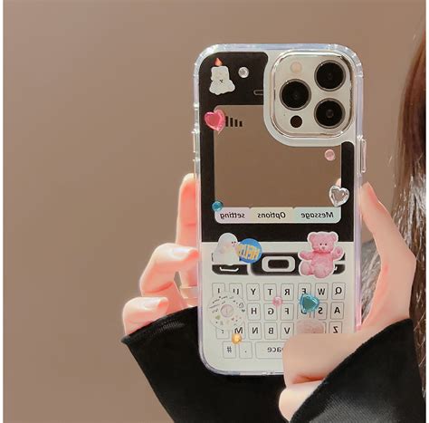 블랙 베리 미러 케이스 폰꾸 스티커 선물 아이폰케이스 푸엘라 에이블리