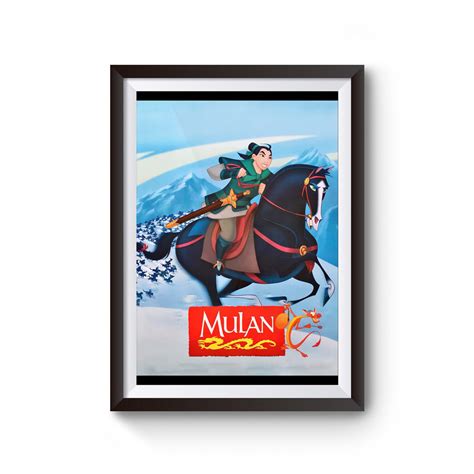 Mushu Live Action Mulan Poster