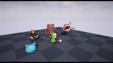 Atart Monster Pack Vol1 In Characters Ue Marketplace