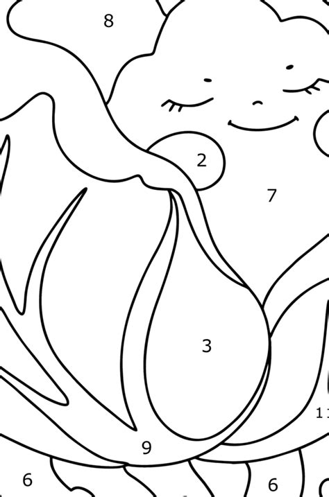 Cabbage With Eyes сoloring Page ♥ Online And Printable For Free