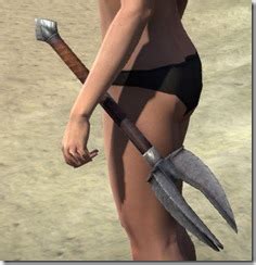 ESO Fashion Aldmeri Dominion Rubedite Mace Elder Scrolls Online