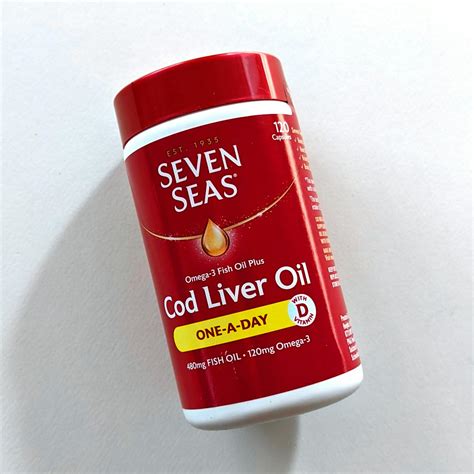 Imported Pandg Healths Seven Seas Omega 3 Fish Oil Plus Cod Liver Oil