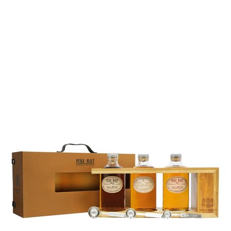 Nikka Pure Malt Spice Rack 3x50cl T Pack Whisky From The Whisky