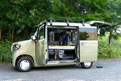 ホンダ・n Vanの車中泊仕様
