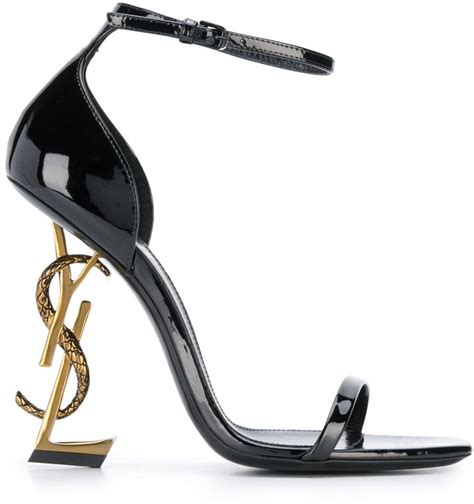 Saint Laurent Opyum Ankle Strap Sandals Shopstyle