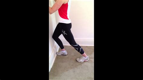 Exercise 2 Calf Stretch Gastrocnemius Muscle Youtube