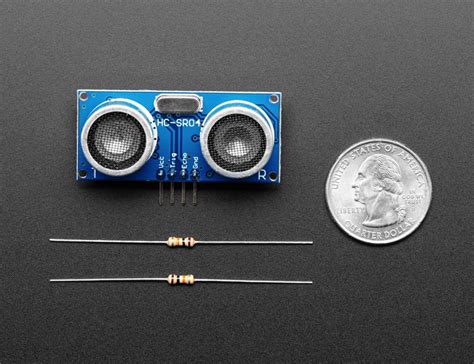 New Product Hc Sr04 Ultrasonic Sonar Distance Sensor 2 X 10k