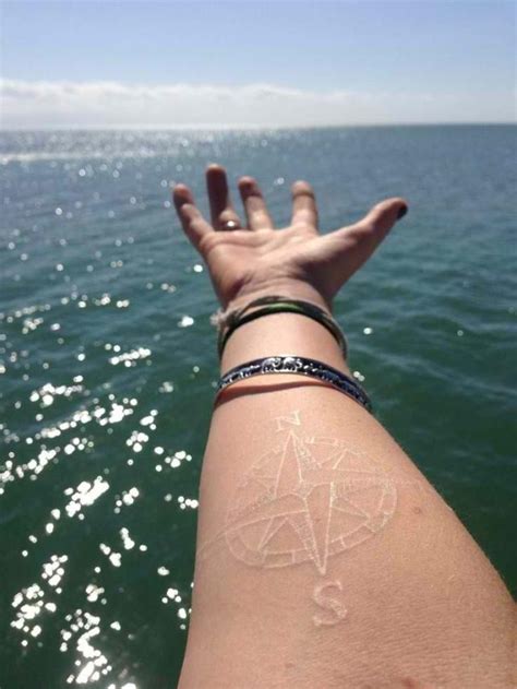Let It Go Wrist Tattoo White Ink