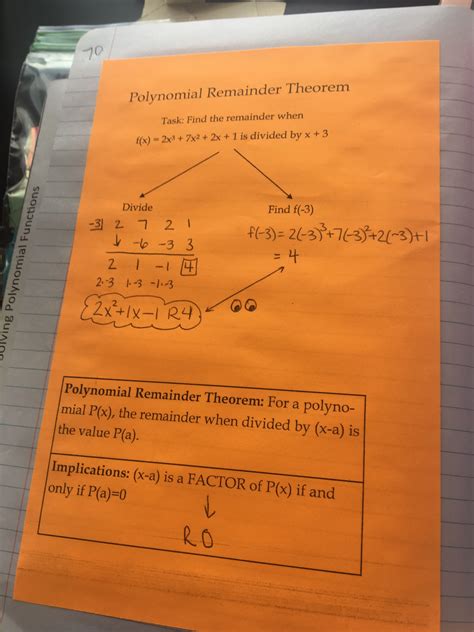 Algebra 2 Unit 6 Interactive Notebook Solving Polynomial Functions Mastalio Math Mavericks