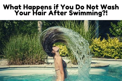 What Happens If You Do Not Wash Your Hair After Swimming Triathlon