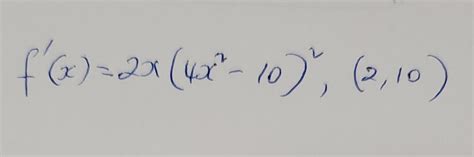 Solved Find An Equation For The Function F That Has The
