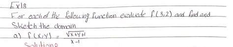 Solved Ex18 For Each Of The Following Function Evaluate