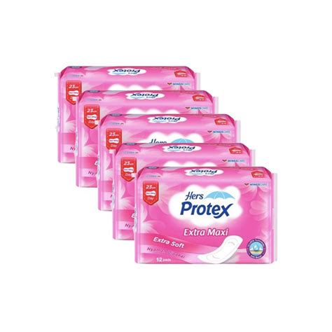 Jual Protex Extra Maxi Pembalut Wanita Extra Soft 5 X 12 Pcs Shopee